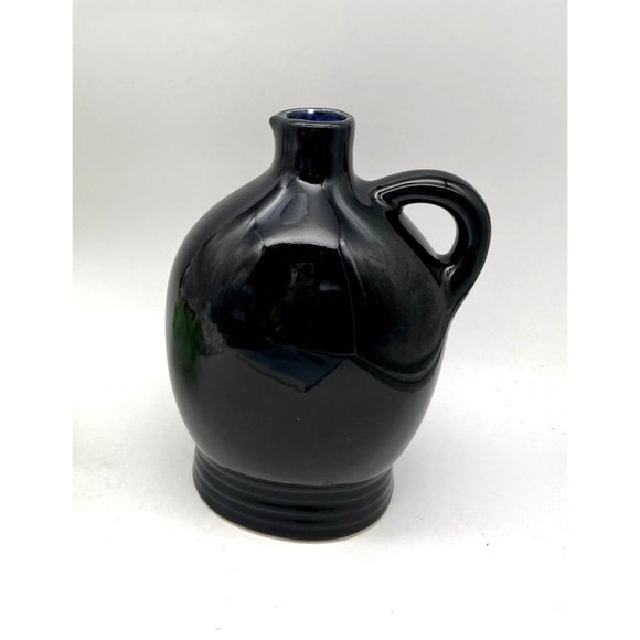 Mohawk | Kitchen | Vtg Mohawk Liqueur Navy Blue Handled Jug | Poshmark